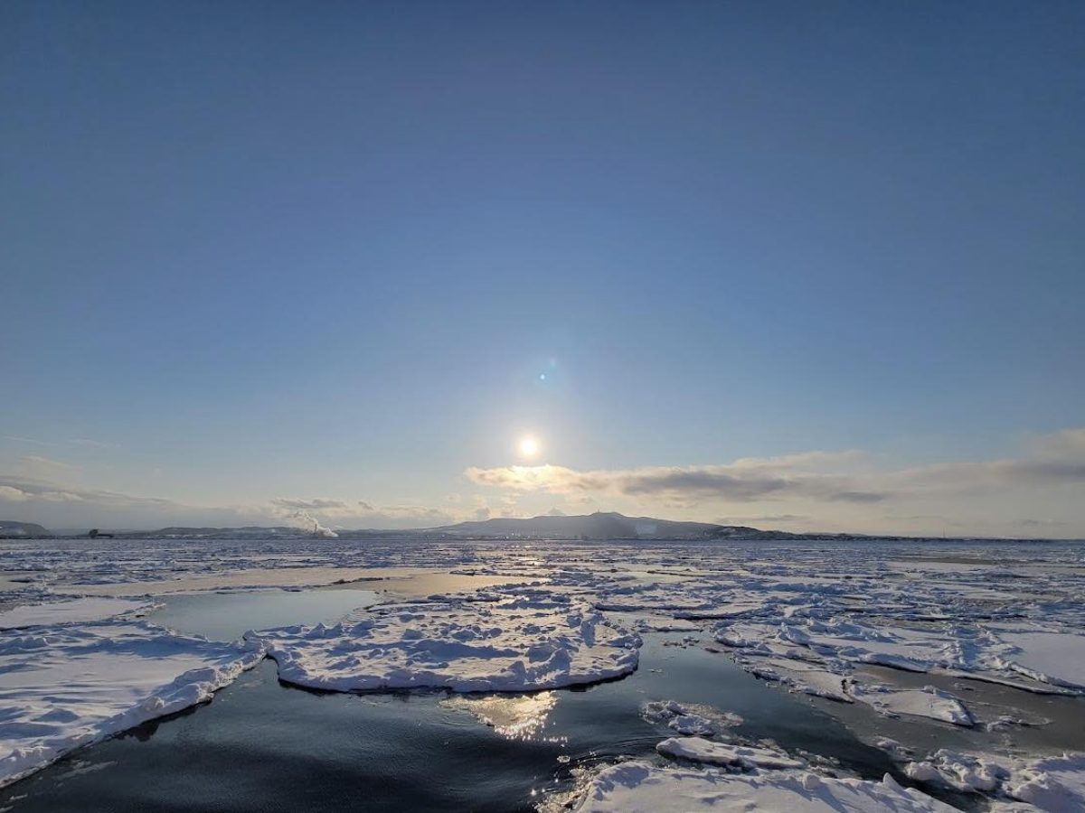 Trải nghiệm tàu phá băng IMERU III - Lễ hội thác băng Sounkyo ở Monbetsu, Hokkaido ...